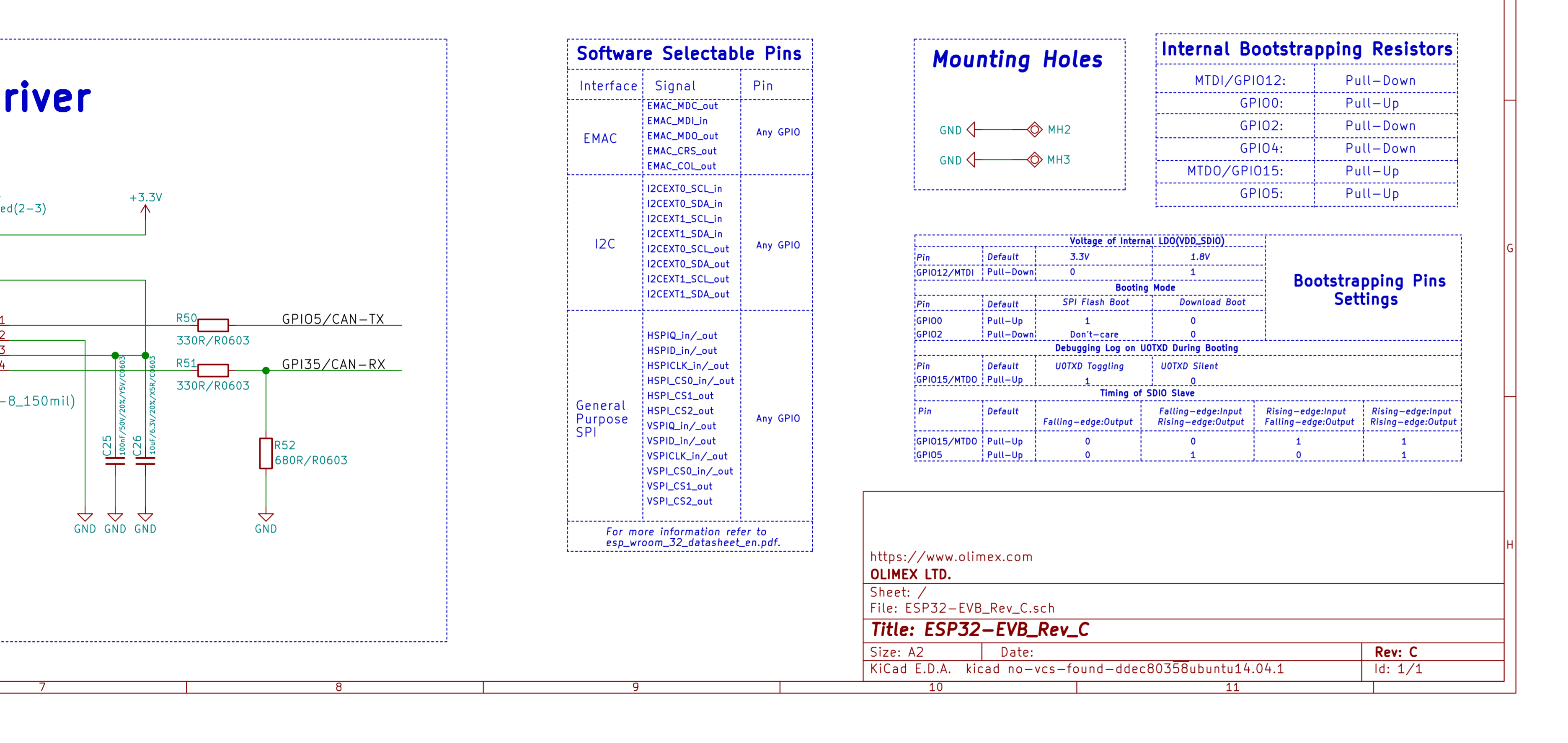 Datasheet Olimex ESP32 EVB - Software Selectable Pins - Zerynth ... Datasheet Olimex ESP32 EVB - Software Selectable Pins - Zerynth ...